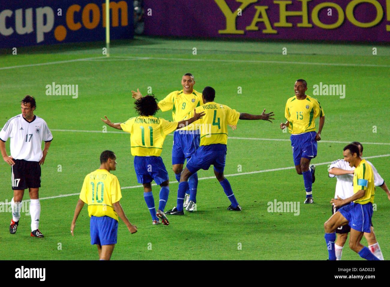 Soccer - FIFA World Cup 2002 - Final - Germany v Brazil Stock Photo - Alamy