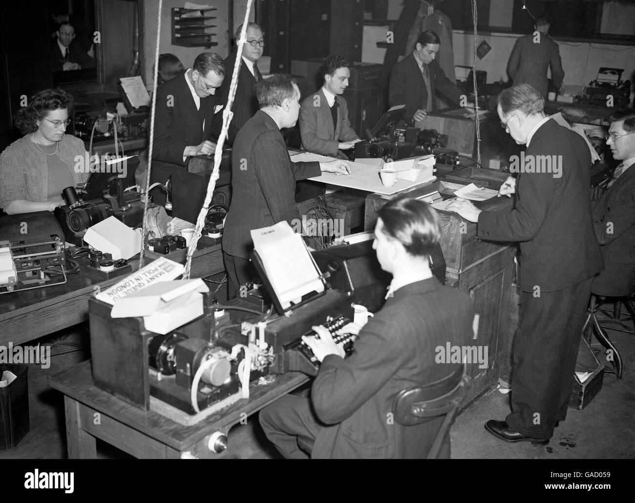During the february 1952 general election hi-res stock photography and ...