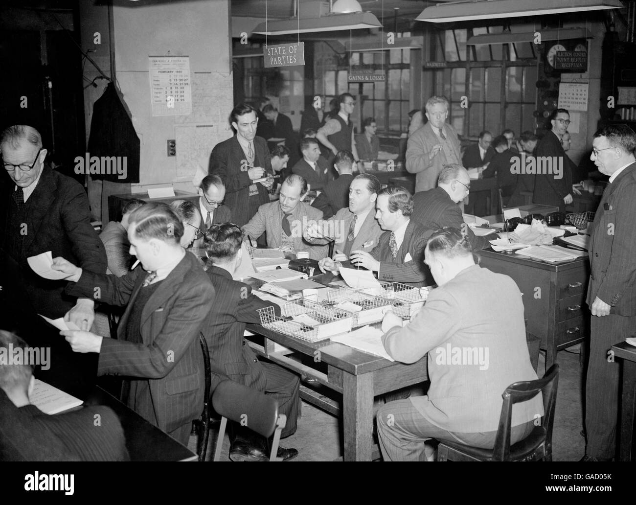 1952 general election Black and White Stock Photos & Images - Alamy