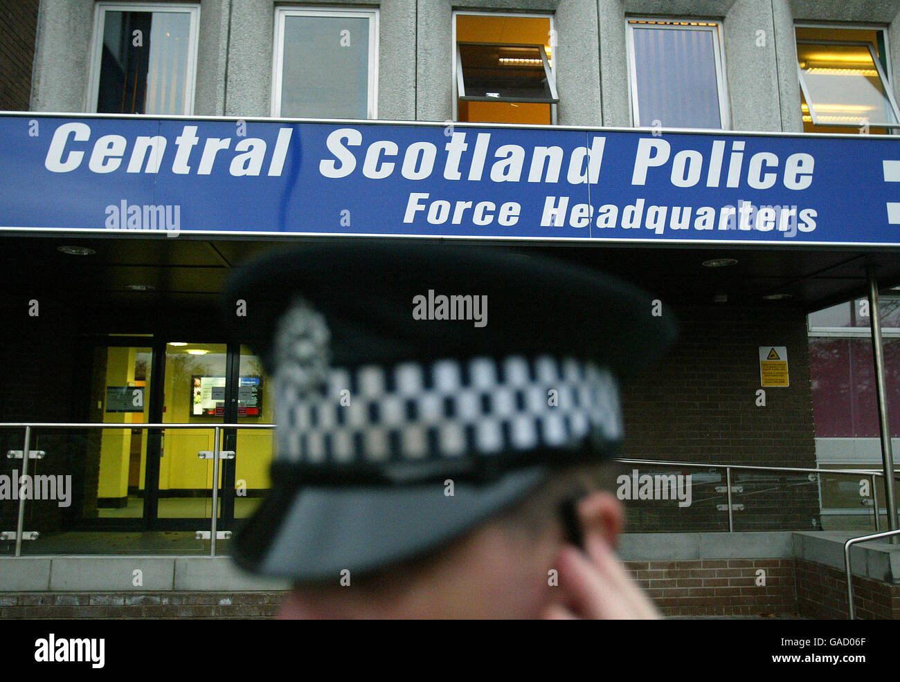 Central Scotland Police headquarters at Stirling Police Station at ...