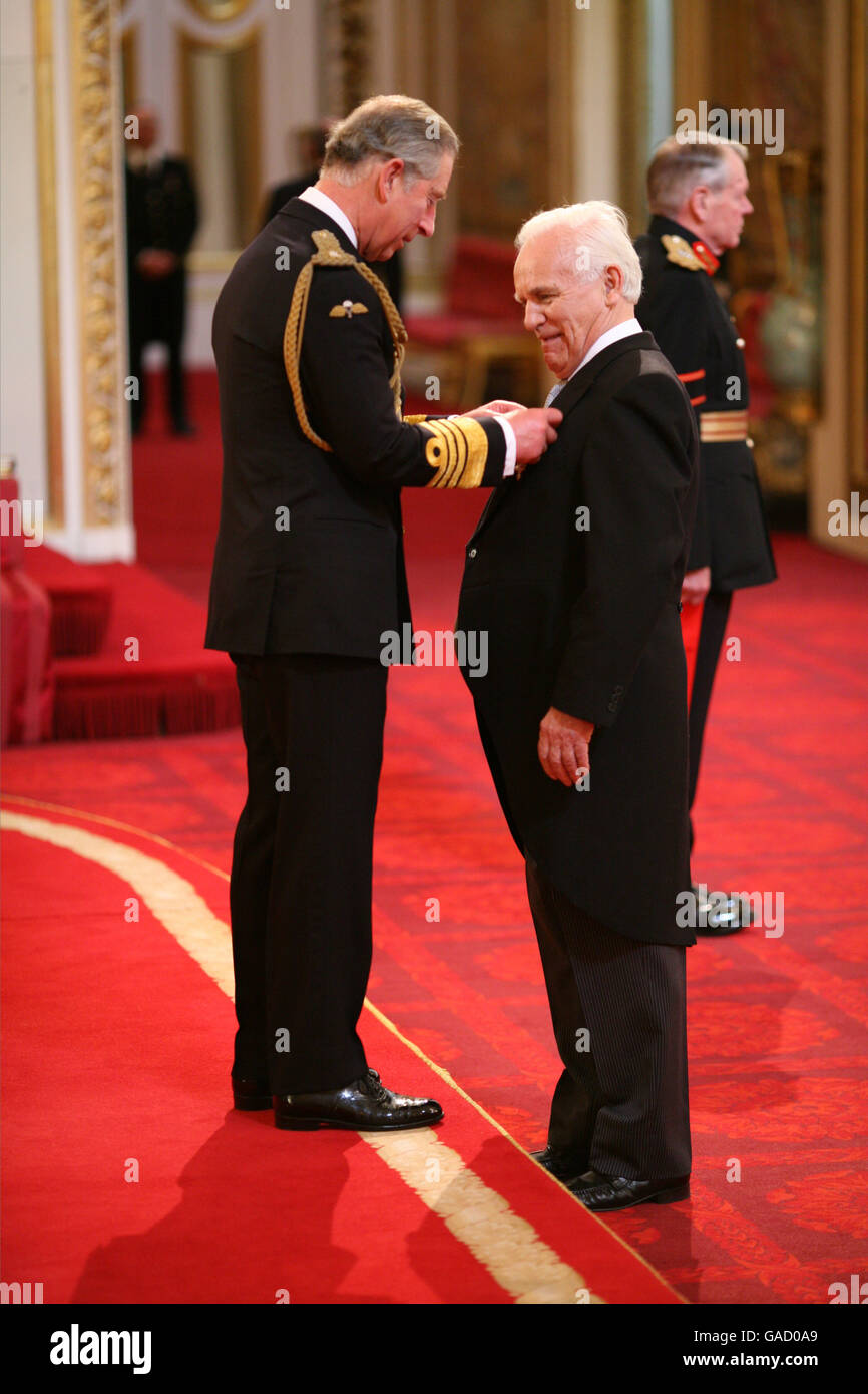 Mr. David Austin from Albrighton is made an OBE by the Prince of Wales ...