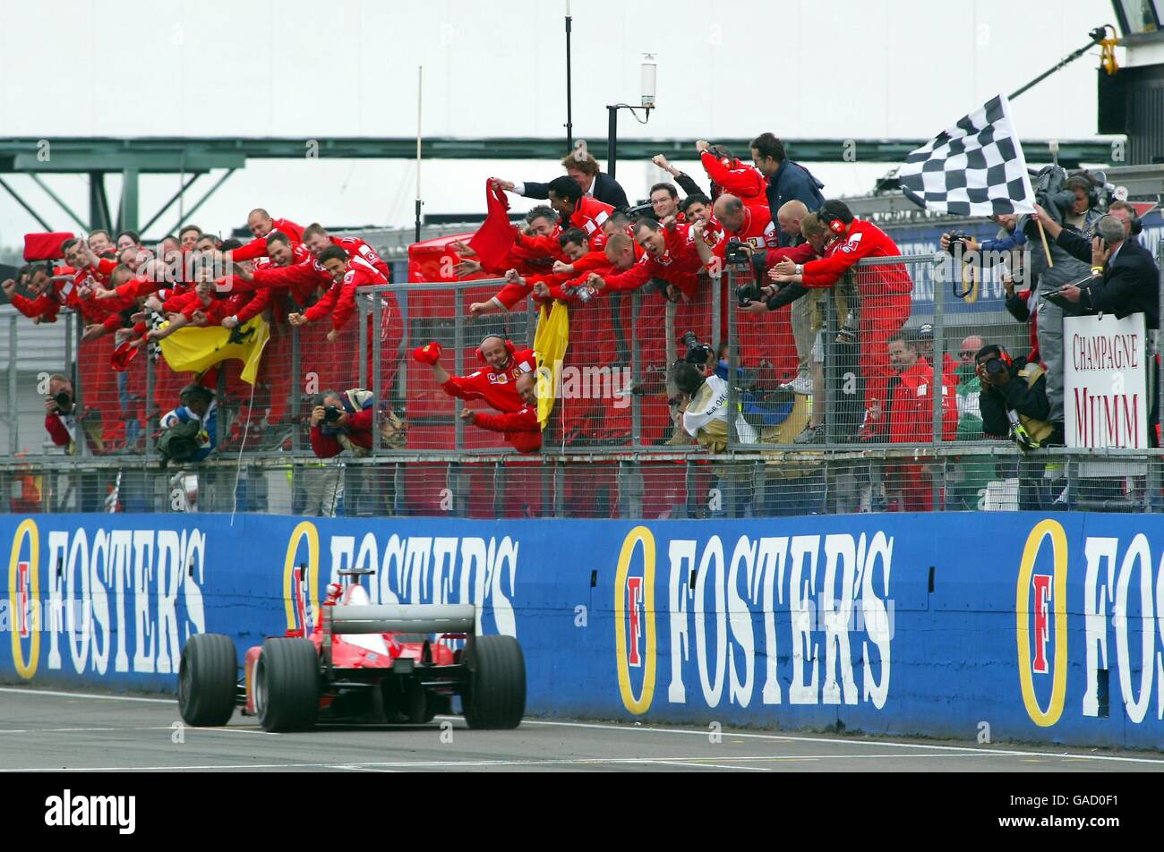 Formula One Motoracing - British Grand Prix - Race Stock Photo - Alamy