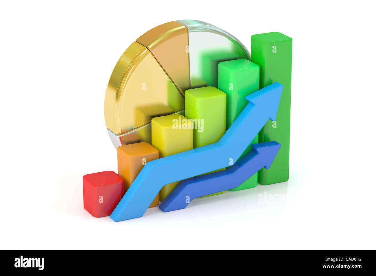 Bar chart infographic hi-res stock photography and images - Alamy