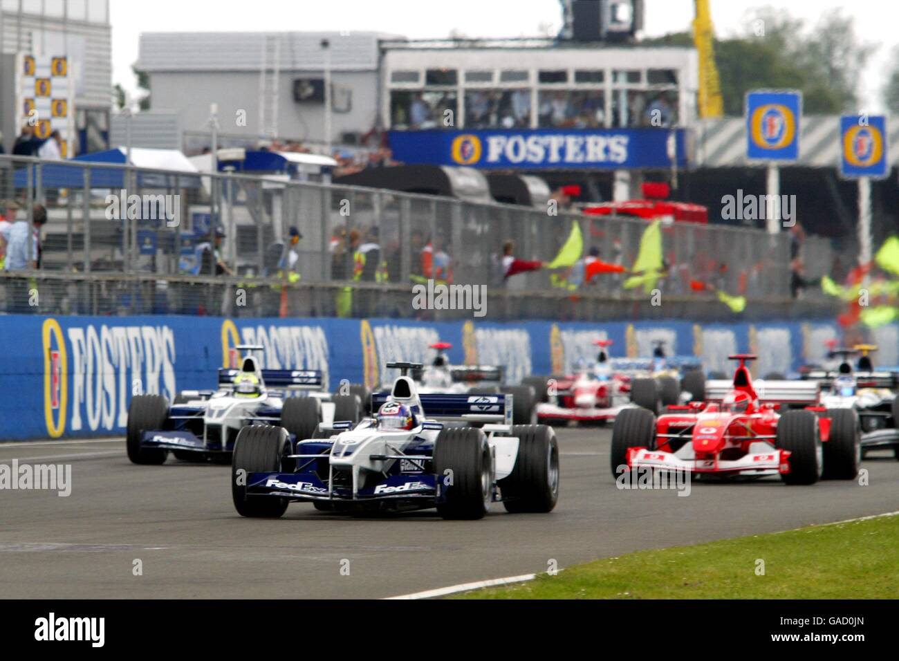 Formula One Motoracing - British Grand Prix - Race Stock Photo - Alamy