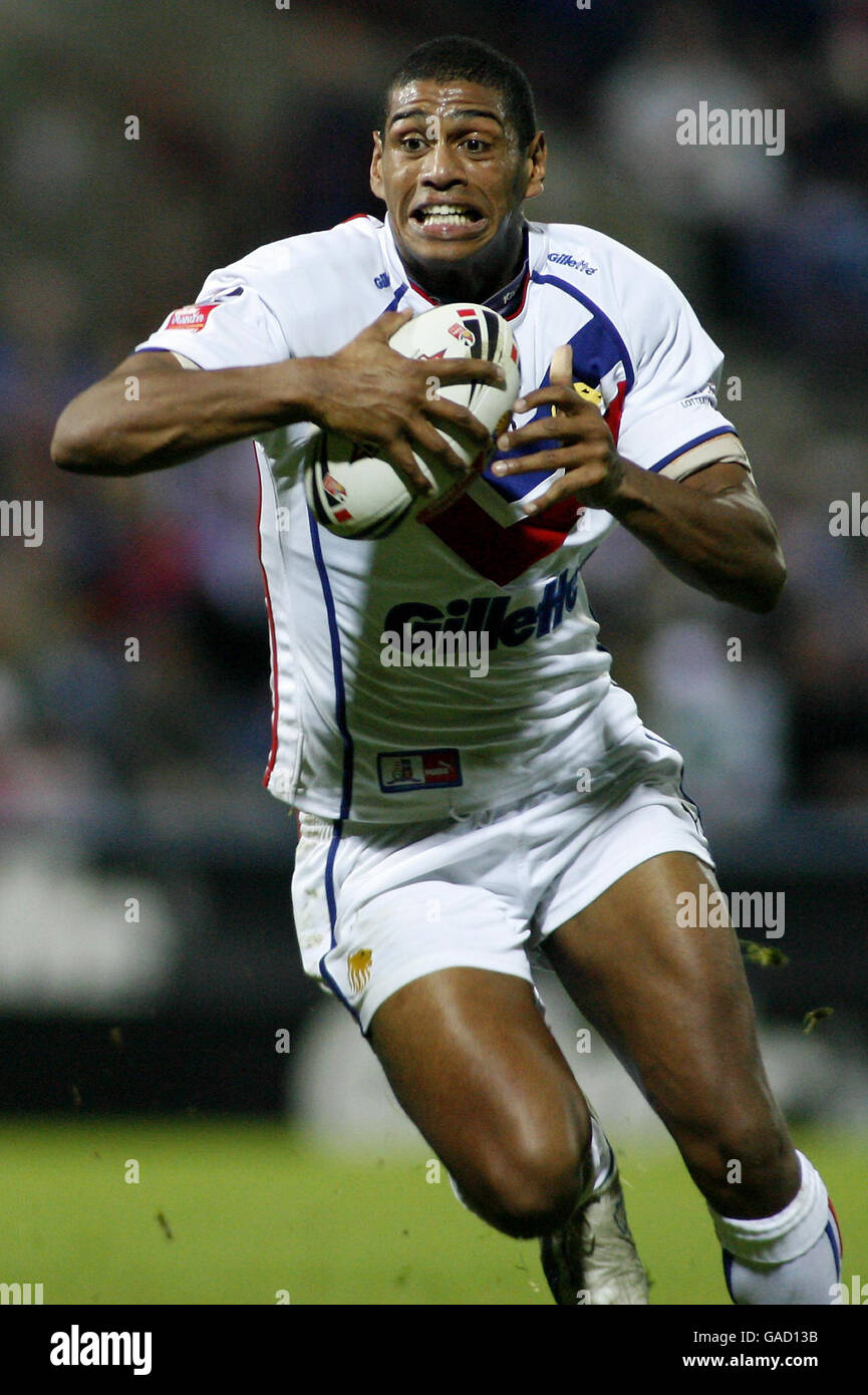 Great Britain's Leon Pryce during the First Gillette Fusion Test match ...