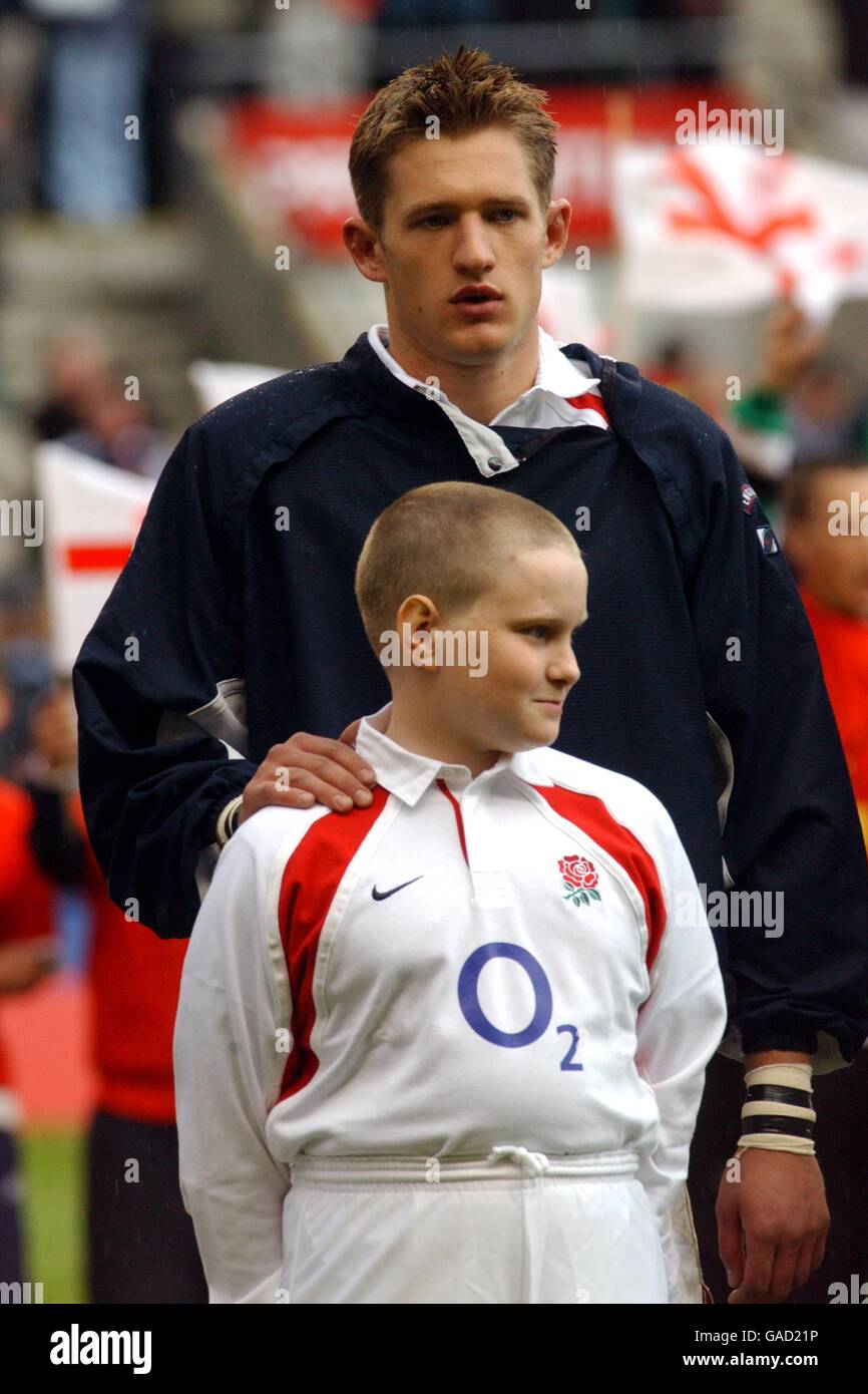 Rugby Union - Friendly - England v Barbarians. James Forrester, England ...