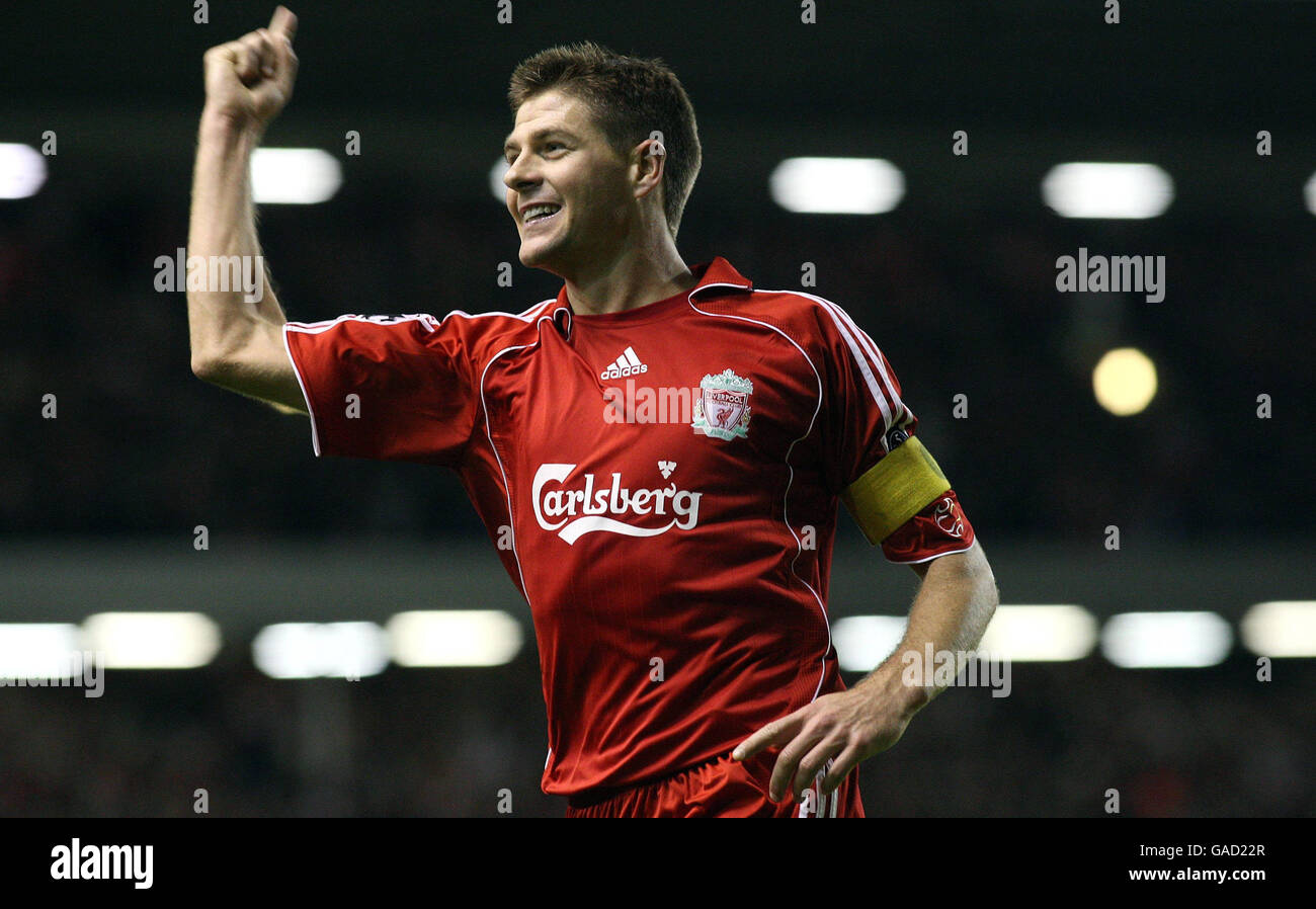 Steven Gerrard Celebrating Hd