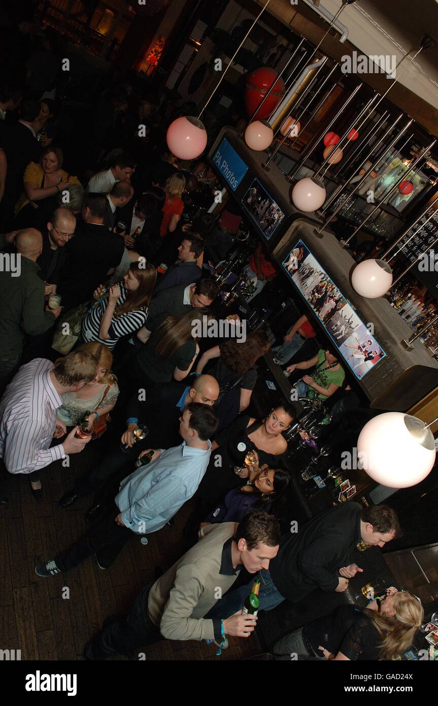 PA Photos Customer Party - Big Chill House Stock Photo - Alamy