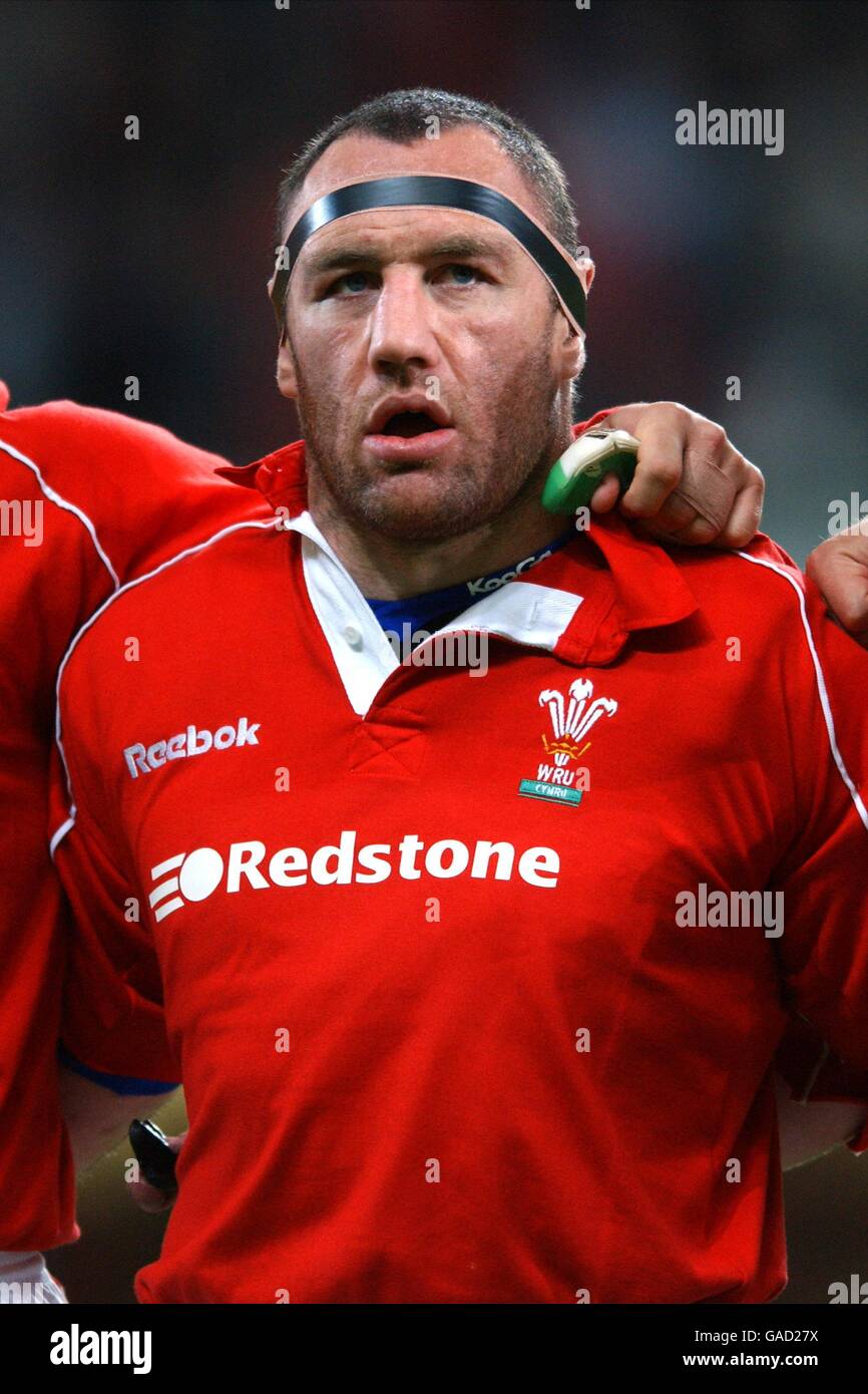 Rugby Union - Friendly - Wales v Barbarians. Robin McBryde, Wales Stock ...