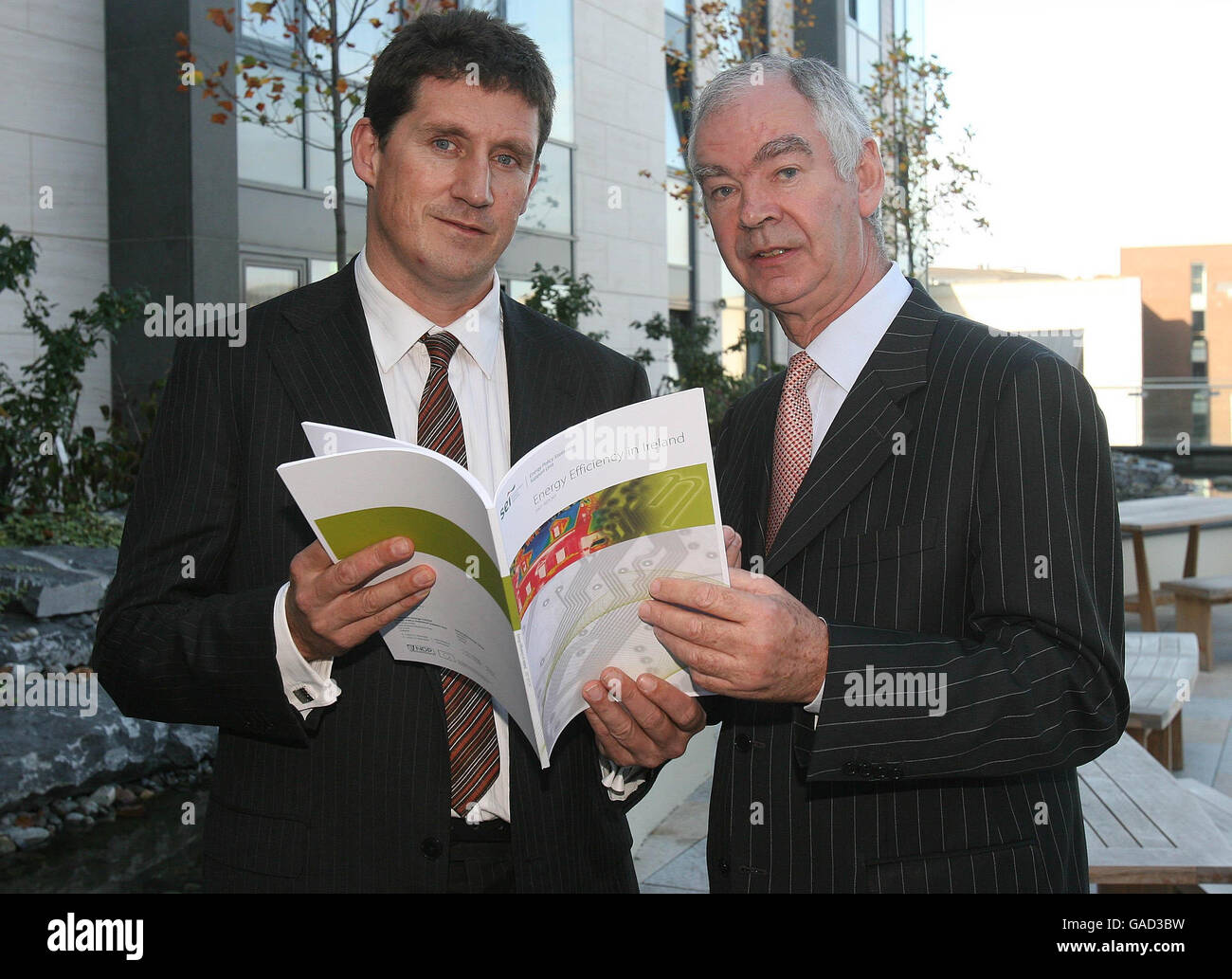 Energy Minister Eamon Ryan TD and David Taylor chief executive of ...