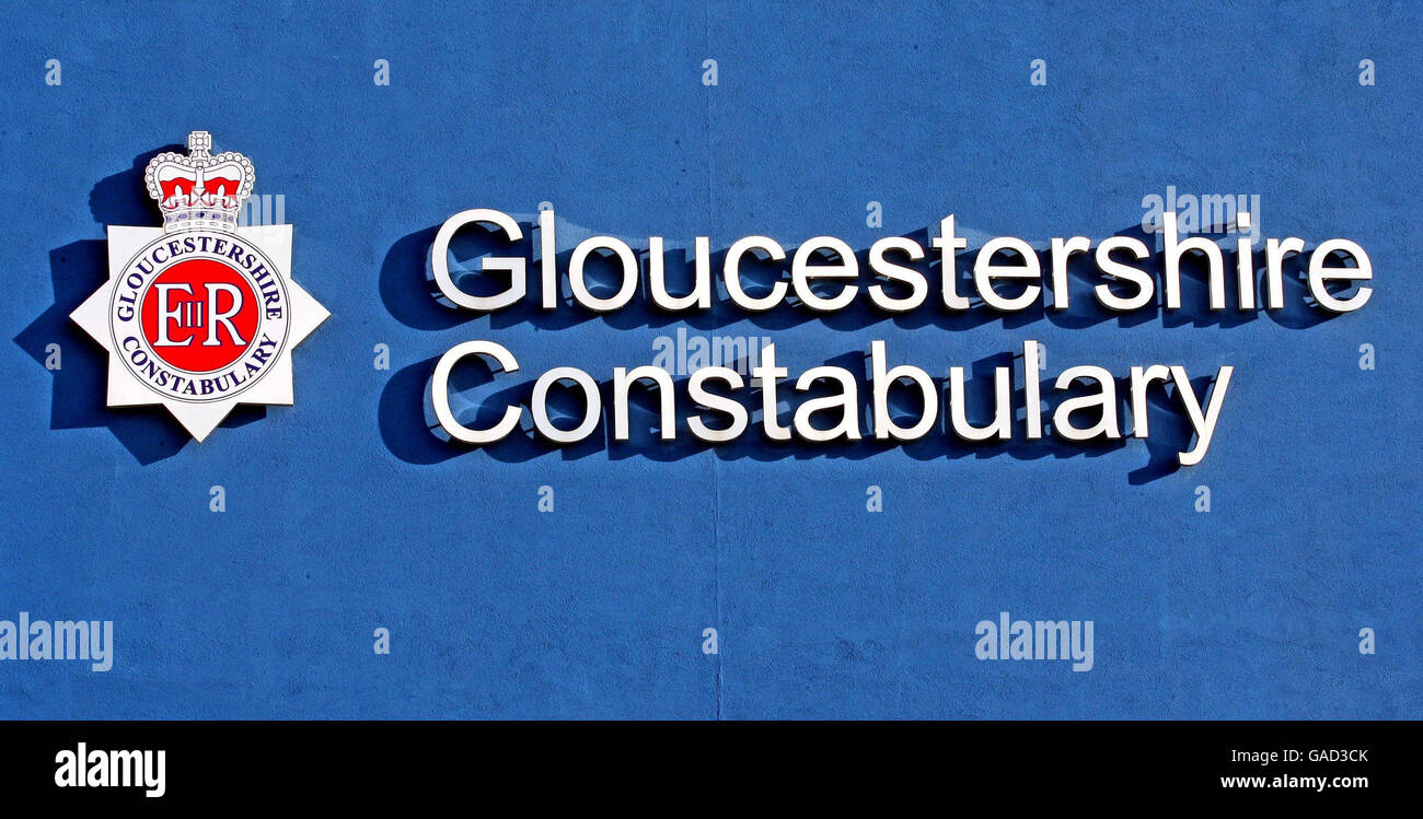 Gloucestershire police logo hi-res stock photography and images - Alamy