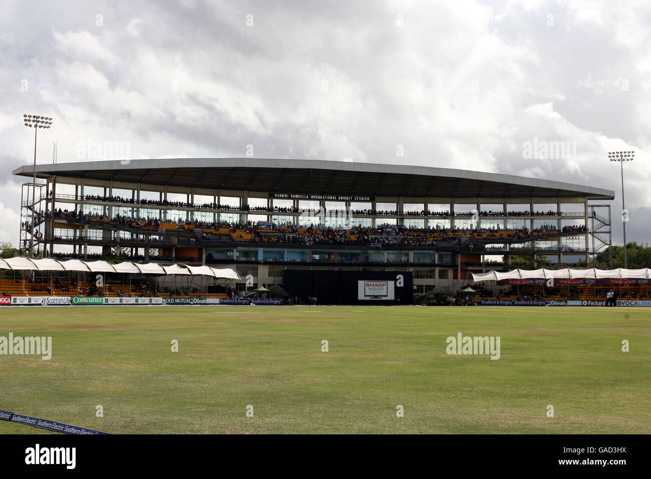 Rangiri dambulla international cricket stadium hi-res stock photography ...