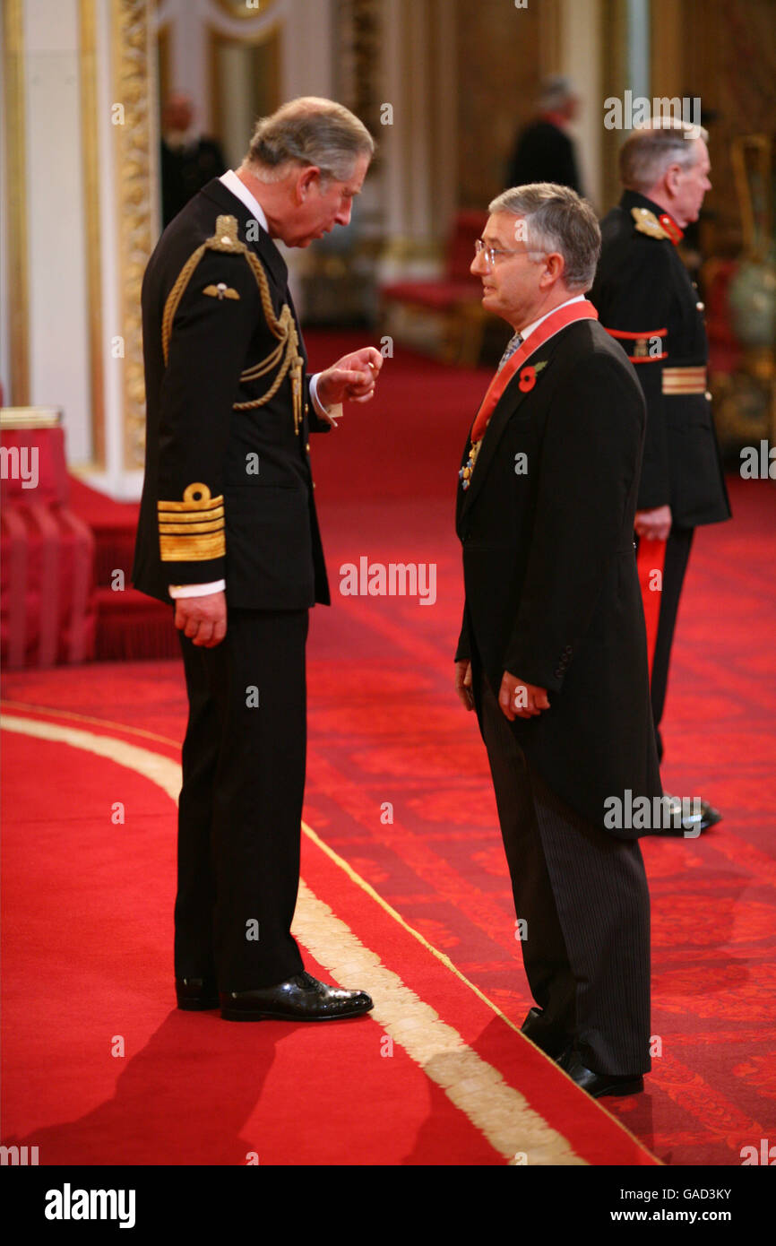 Dr. John Patterson from Nether Alderley is made a CBE by the Prince of ...