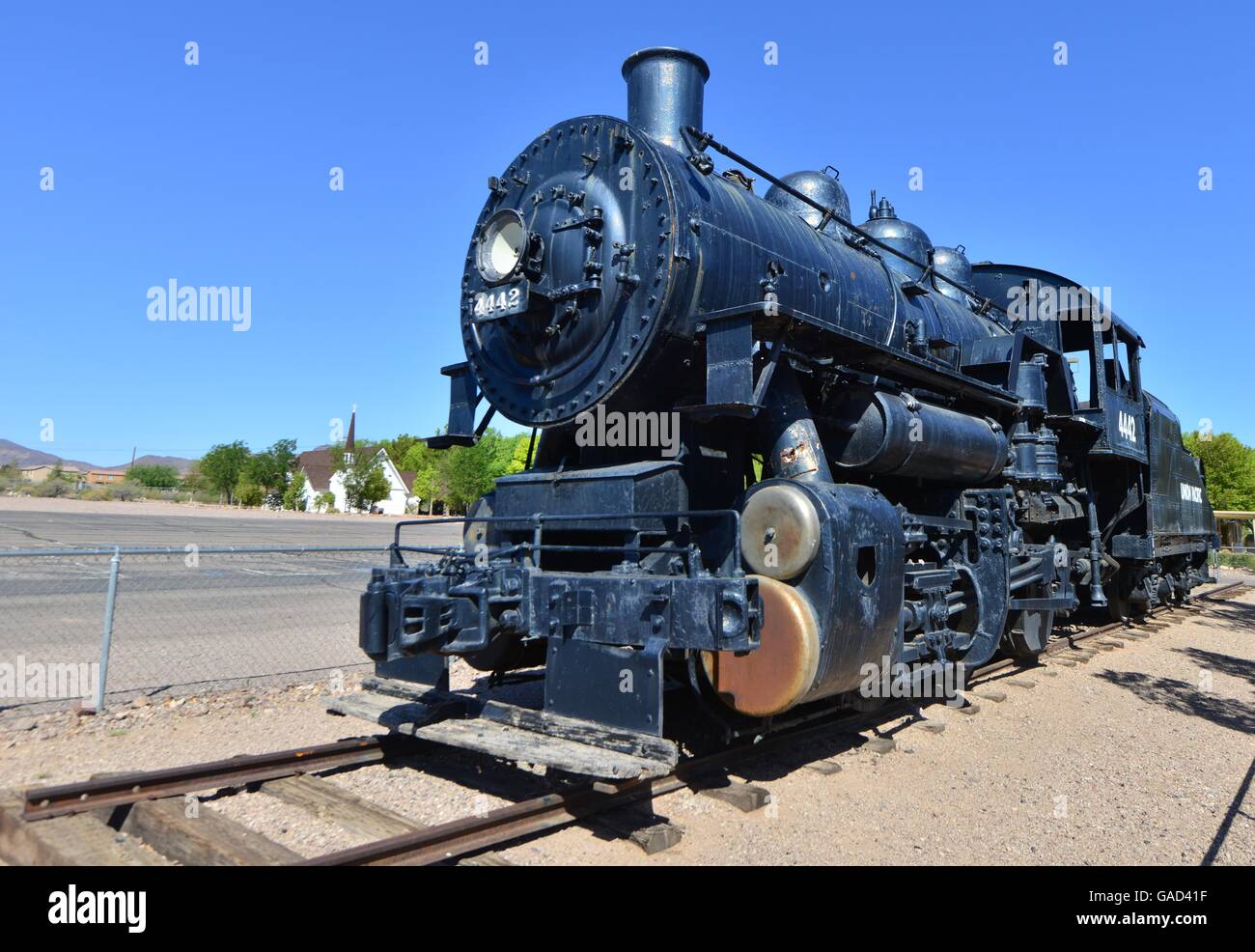 Union Pacific steam engine manufactured in 1918 Stock Photo - Alamy