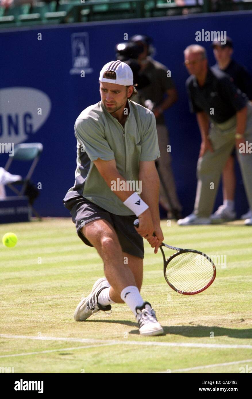 Tennis - Nottingham Open 2002 - Second Round Stock Photo - Alamy