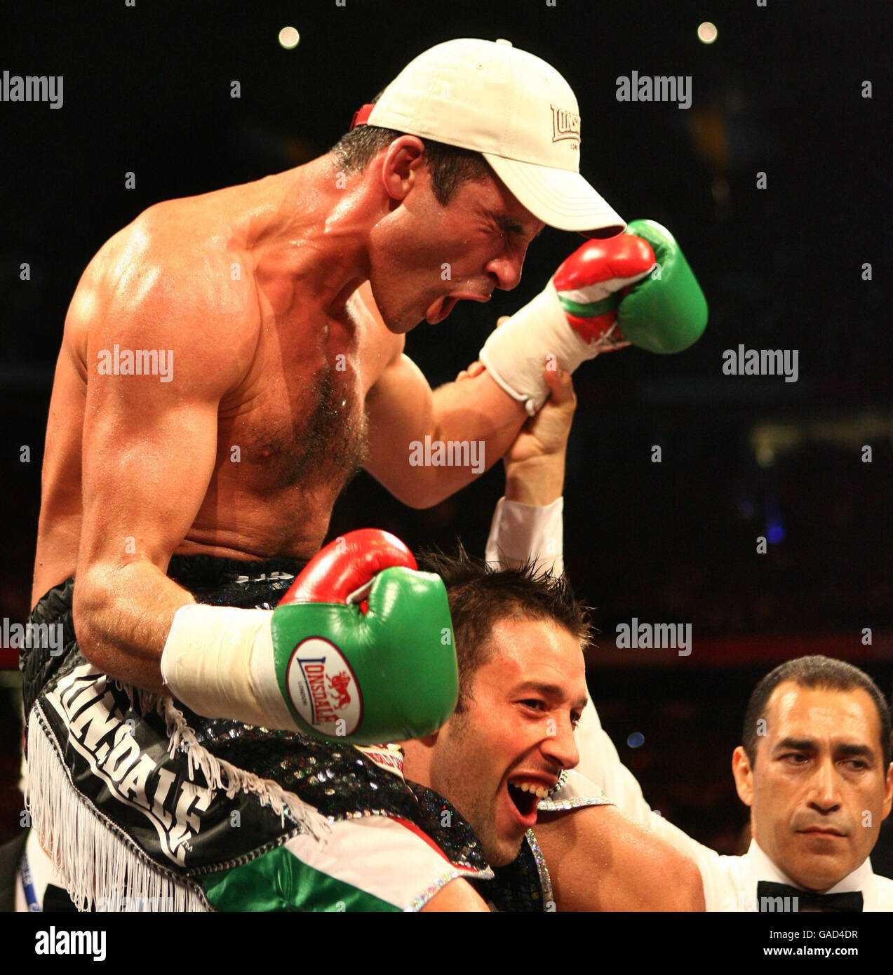 Boxing - WBO/WBA/WBC Super-Middleweight Title - Joe Calzaghe v Mikkel Kessler - Millennium ...