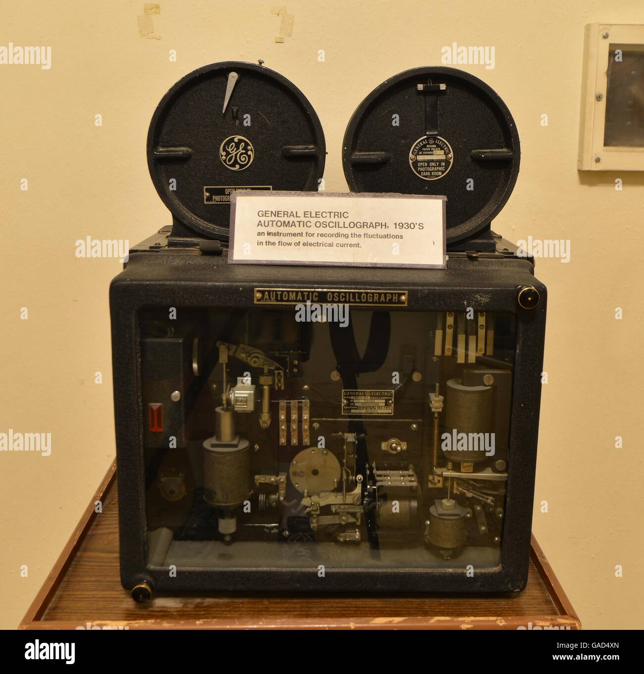 Automatic Oscillograph from the 1930's Stock Photo - Alamy