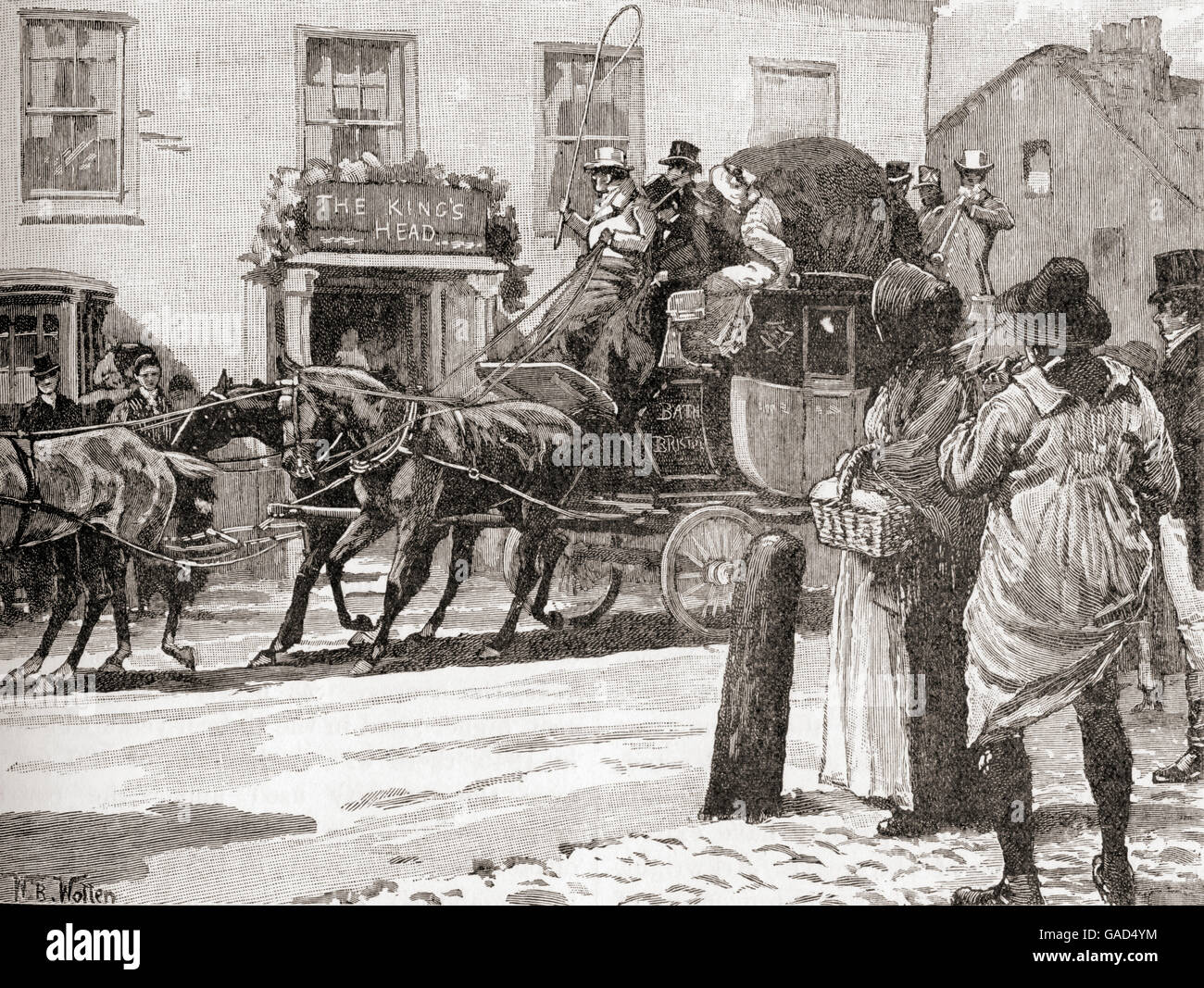 Stage coach transportation hi-res stock photography and images - Alamy