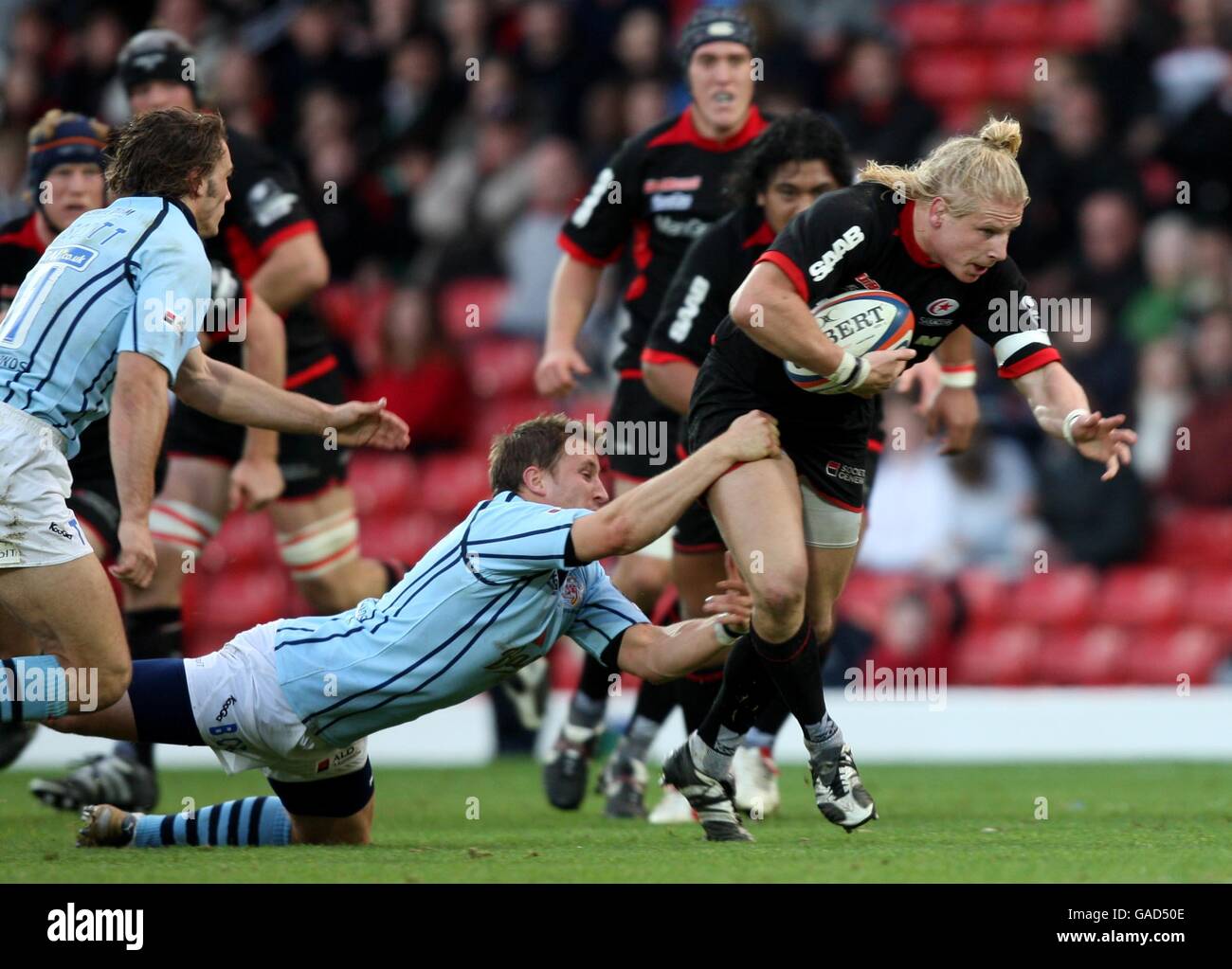 Rugby Union - EDF Energy Cup - Group D - Saracens v Bristol Rugby ...