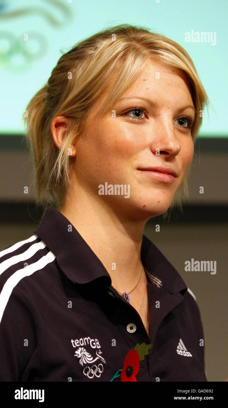 Ladies golfer Mel Reid after Sir Clive Woodward had outlined his vision ...