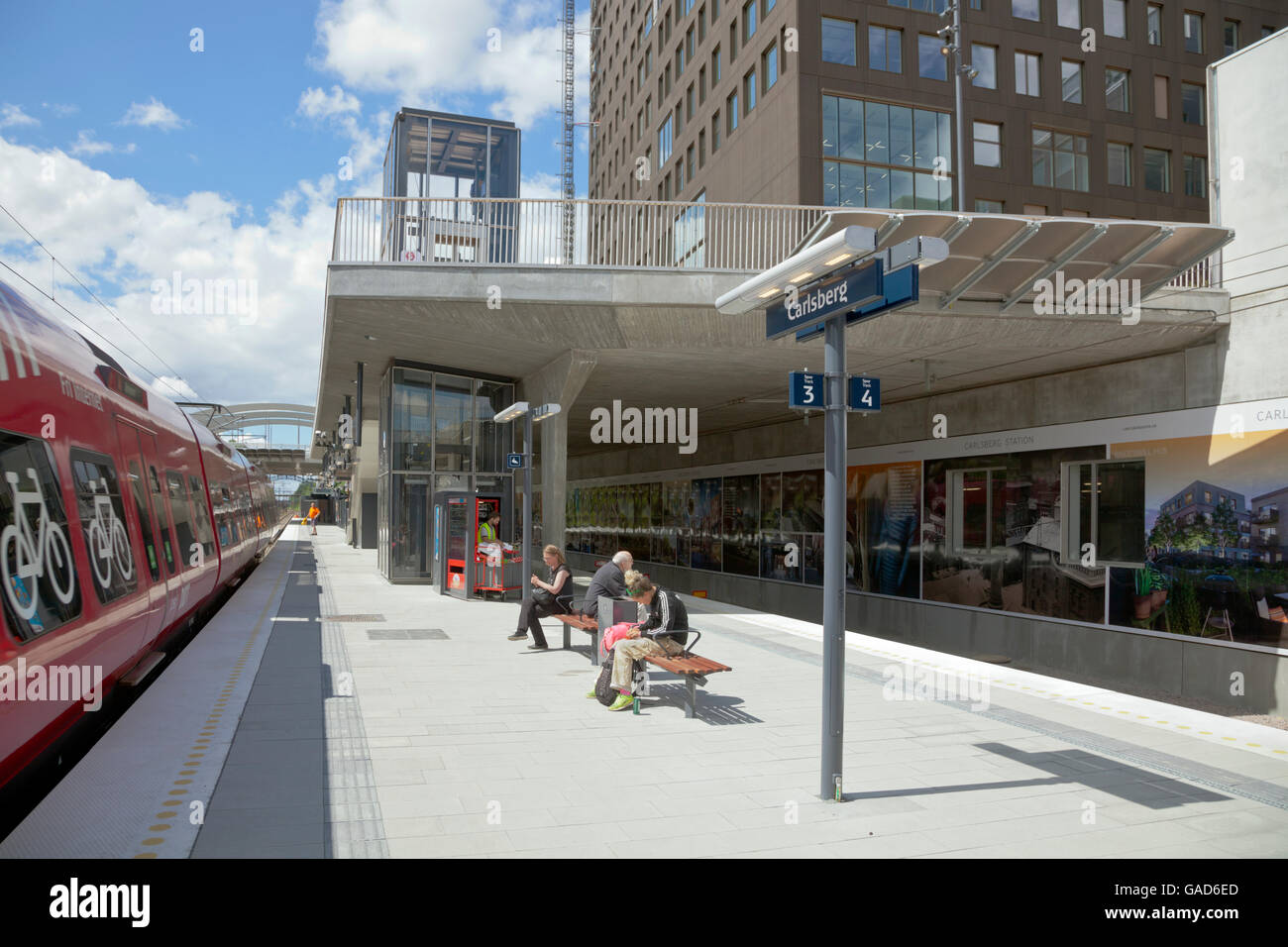 The new Carlsberg station to replace the old Enghave station near the ...