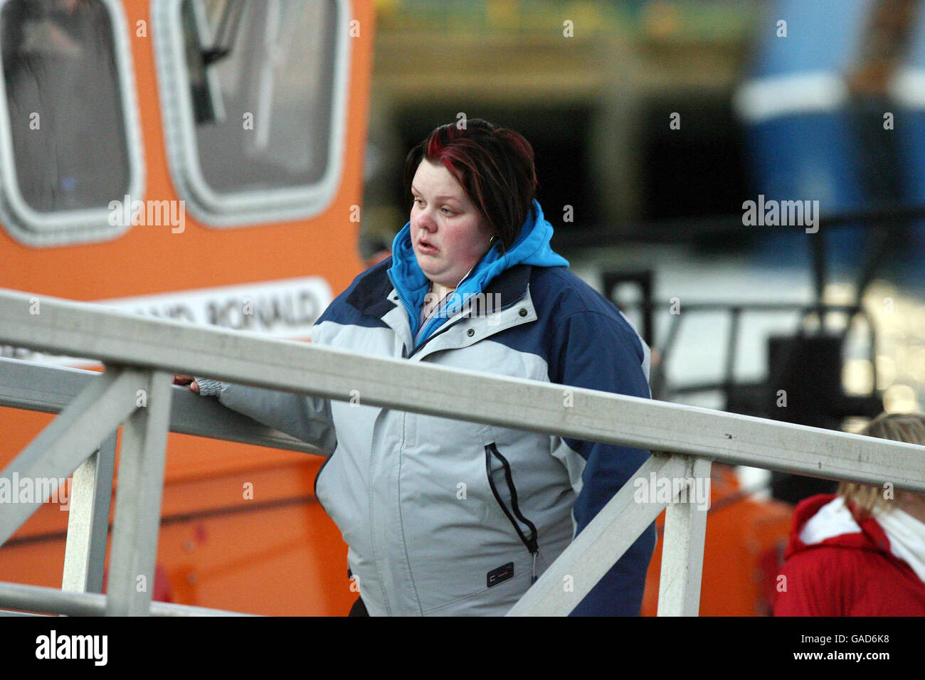 Kelly Coady, sister of trawlerman Pat Coady who died on the Pere ...