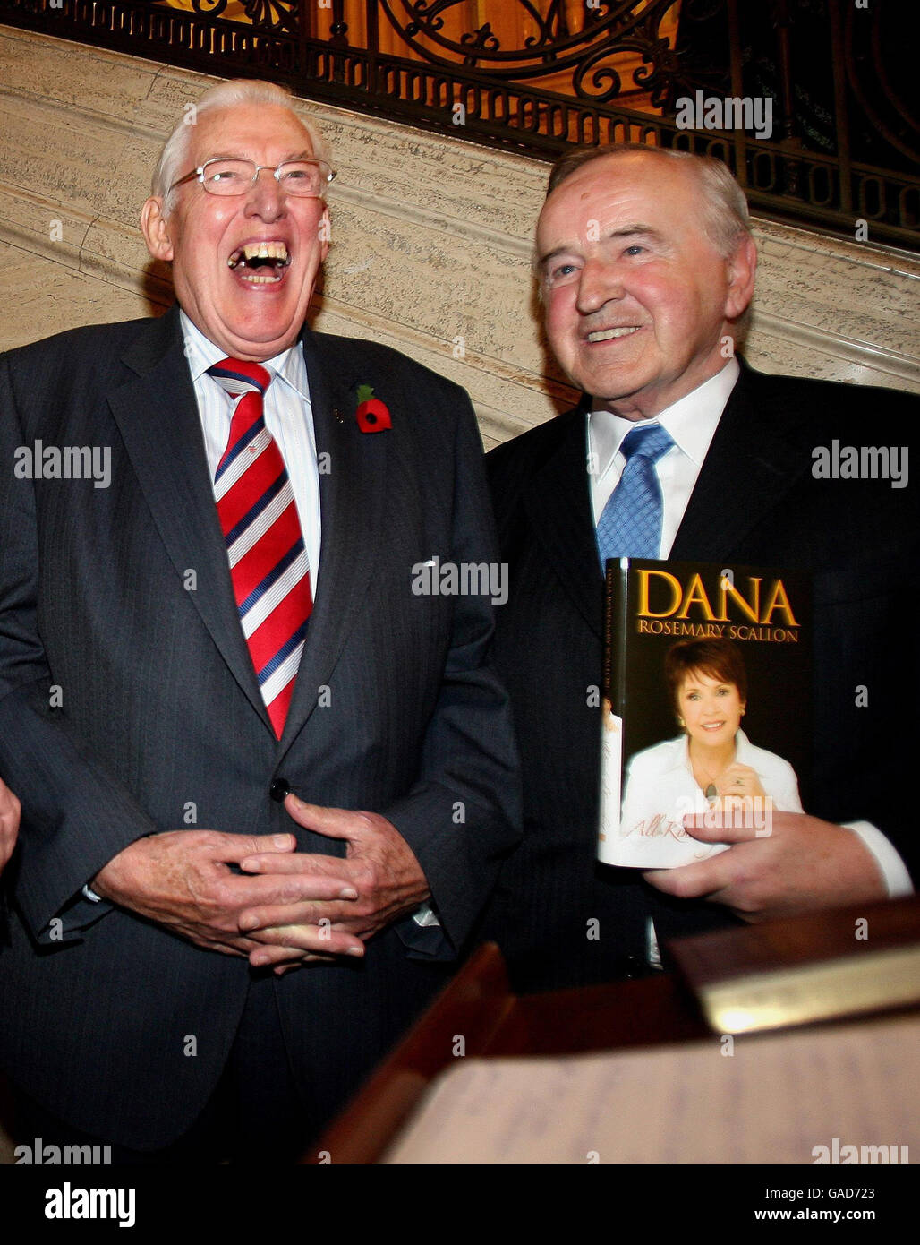 Ian Paisley at Dana book launch Stock Photo - Alamy