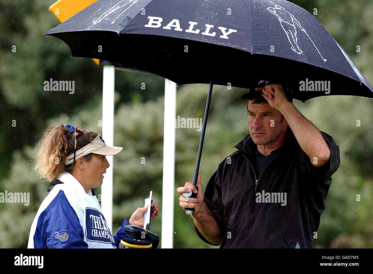 Nick faldo and caddy fanny hi-res stock photography and images - Alamy