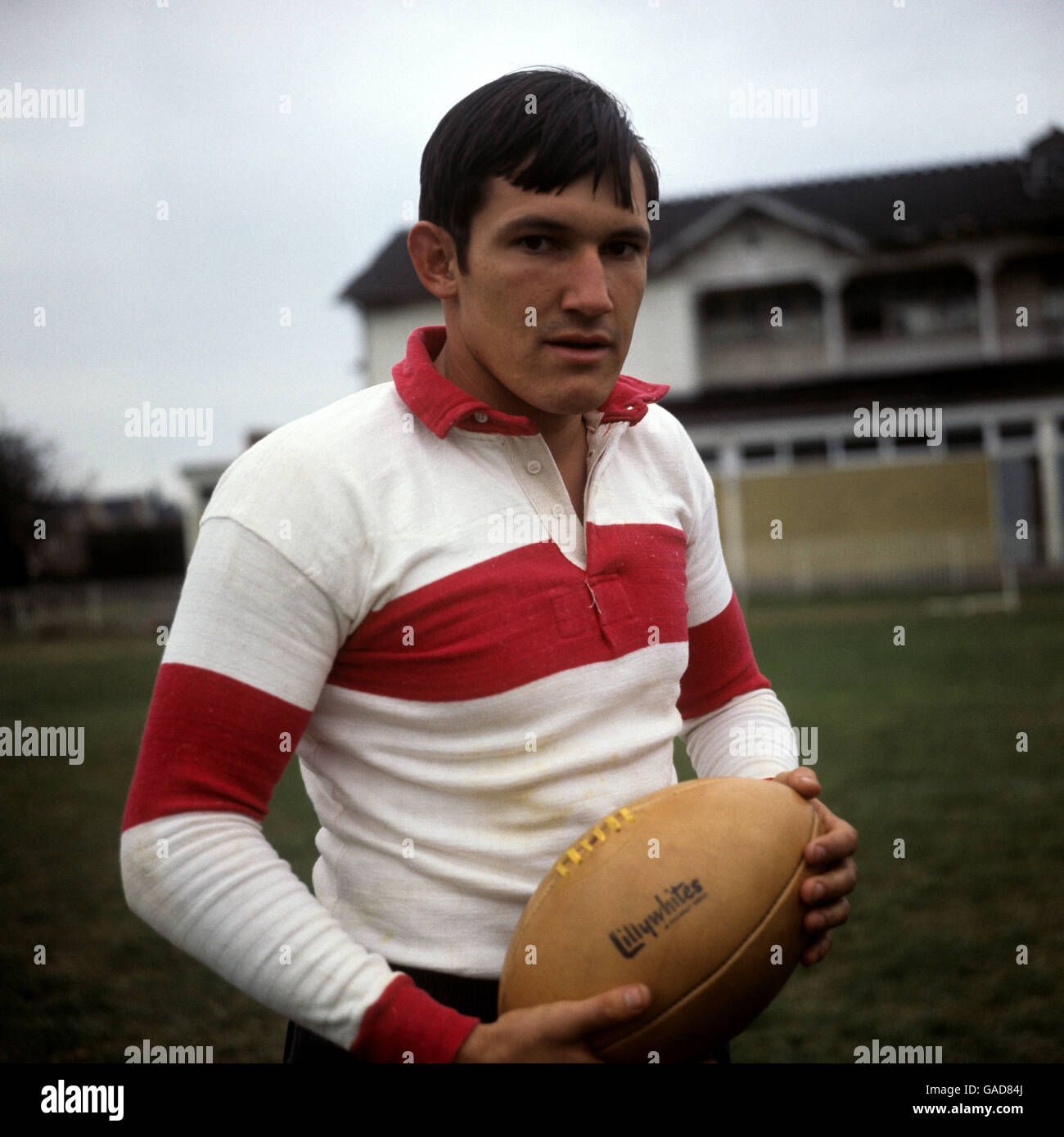 Rugby Union - Springboks. Paul Jacobus Durand, full-back of the South ...
