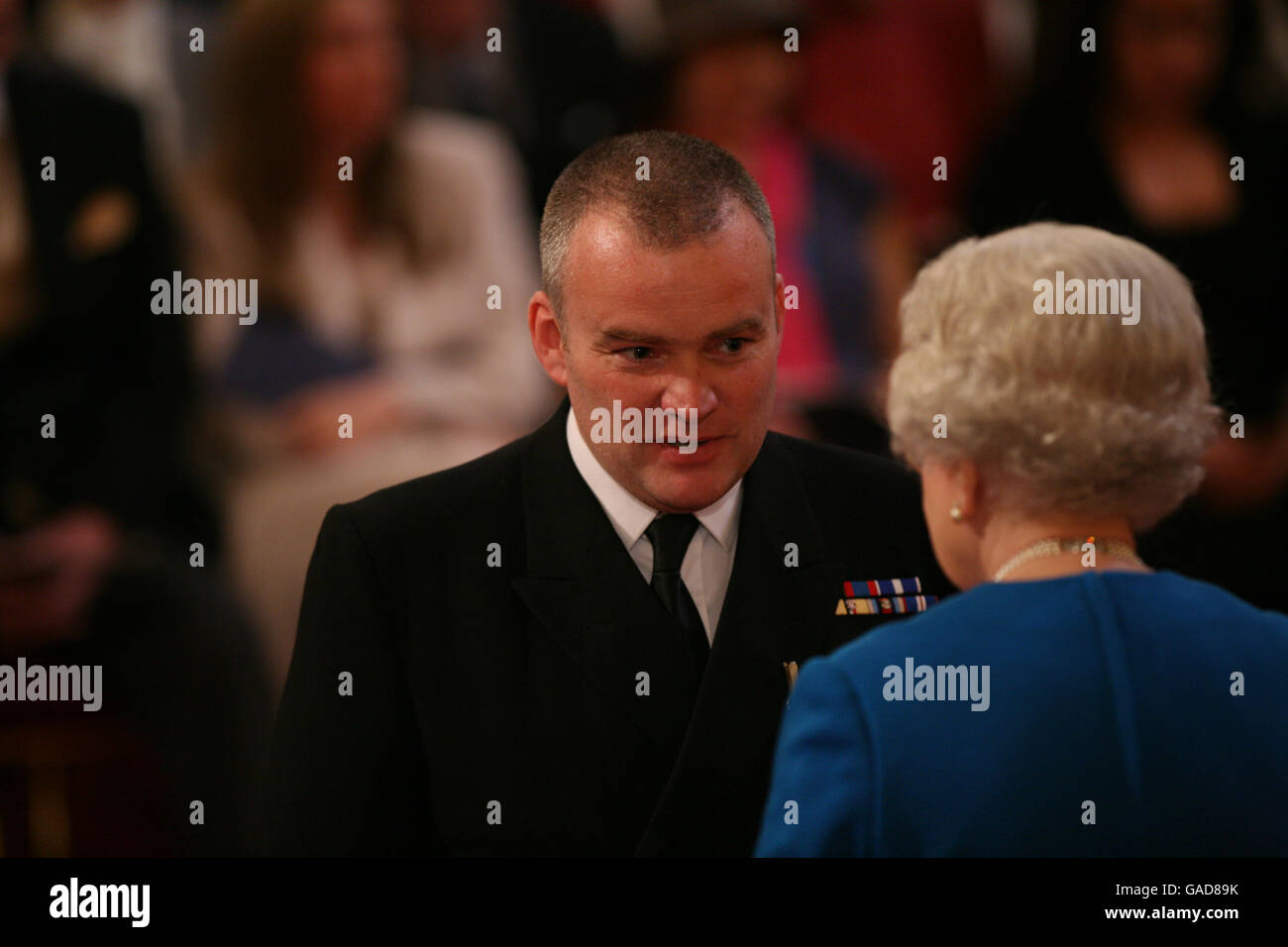 Lieutenant Frank Kelly is made an Associate of the Royal Red Cross by ...