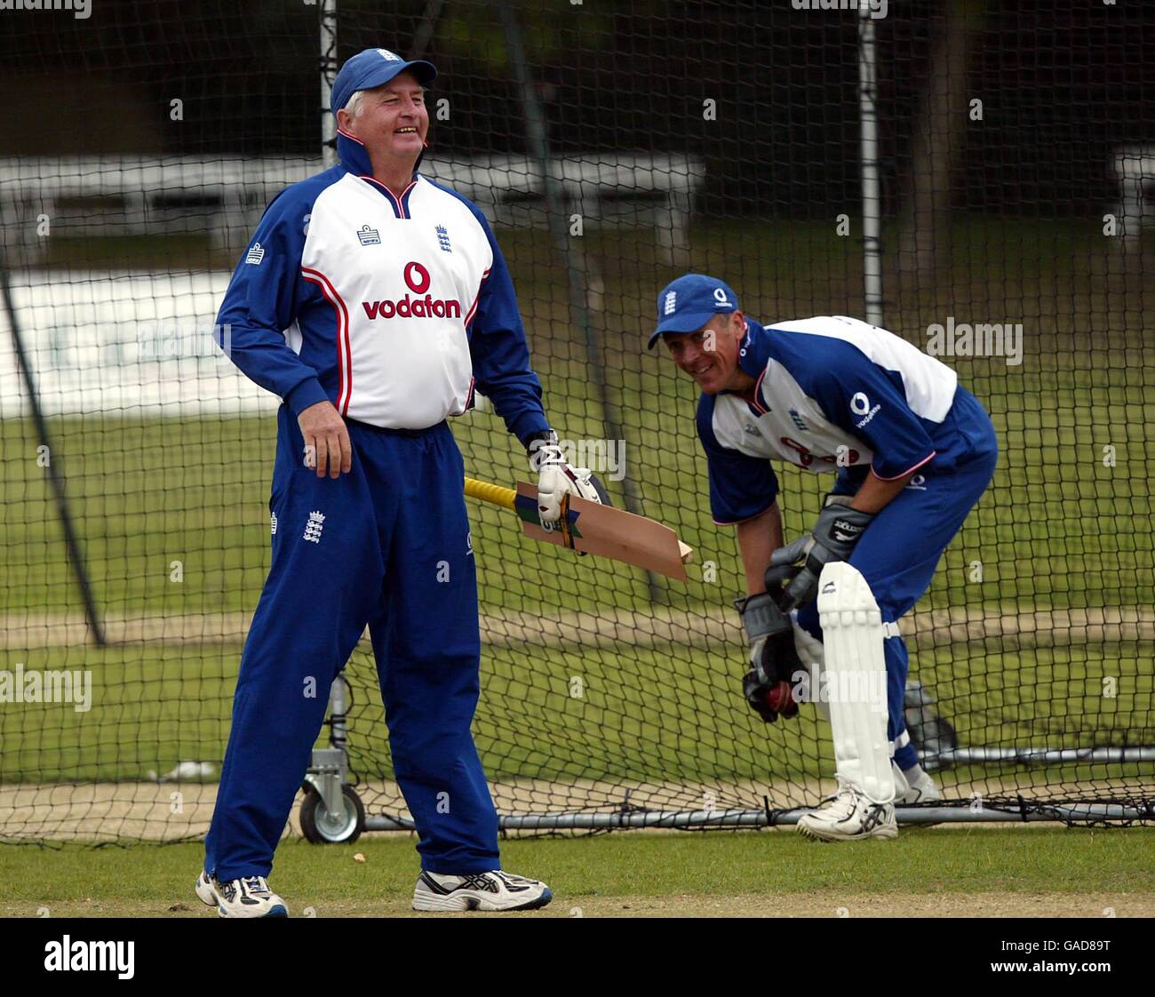 Cricket - England v India - First npower Test - Nets Stock Photo - Alamy