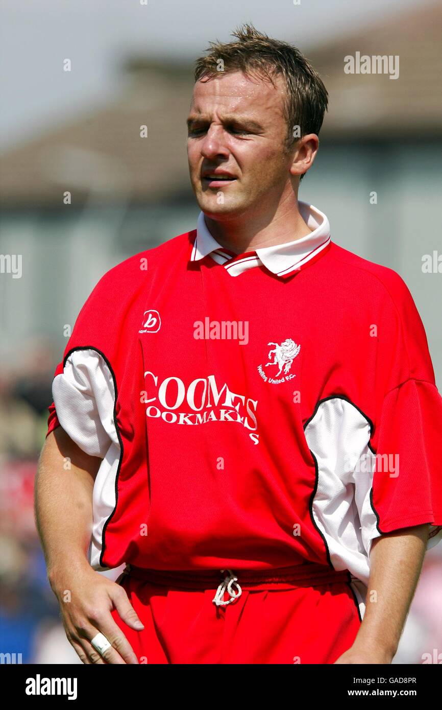 Soccer - Friendly - Welling United v Charlton Stock Photo - Alamy