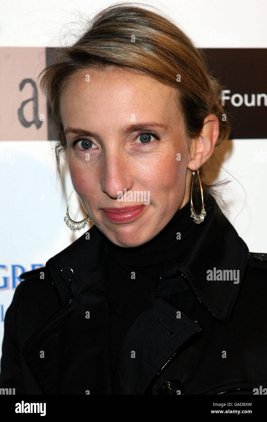 Sam Taylor-Wood arrives at the Grey Goose Vodka and The Elton John AIDS ...