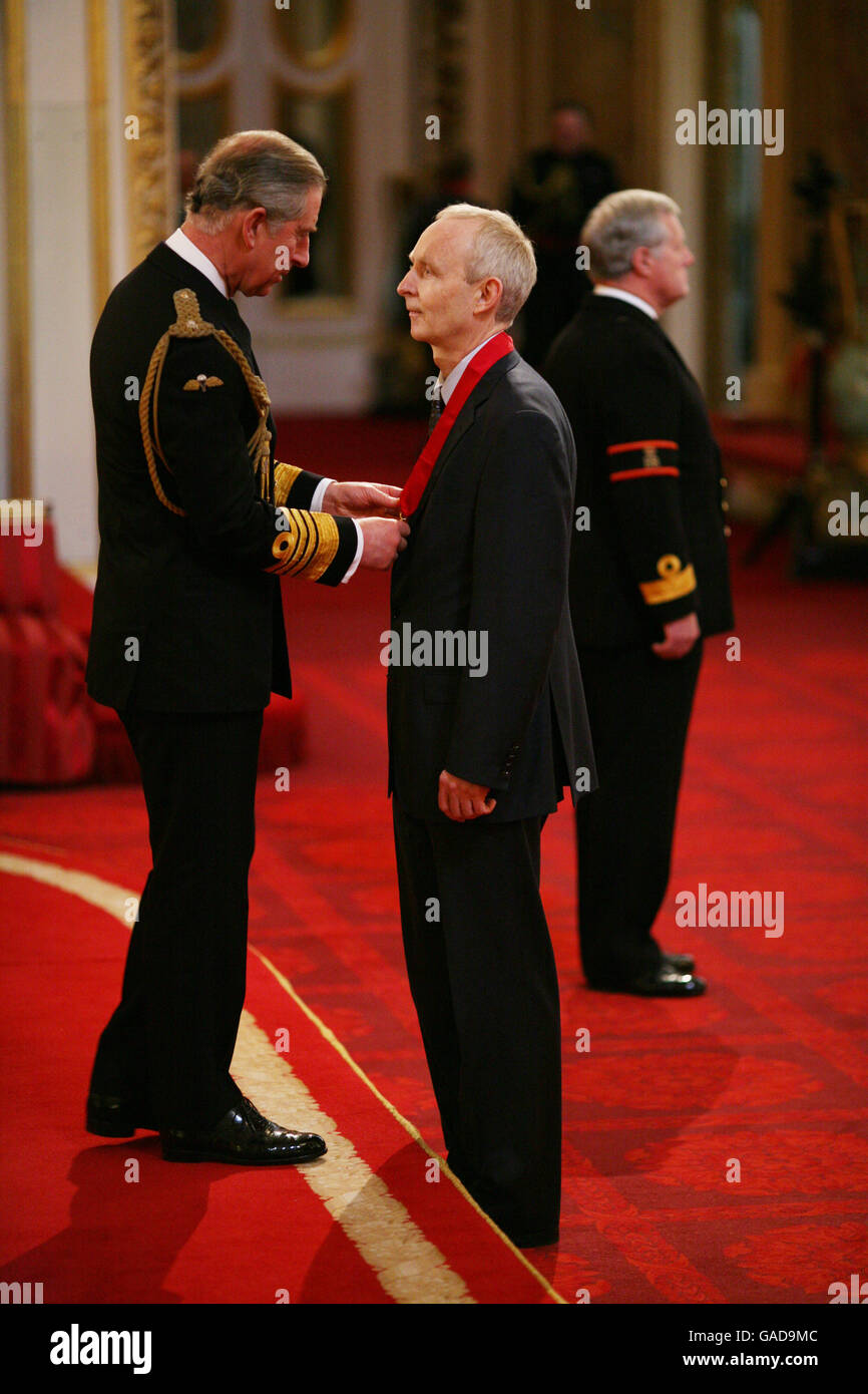 Mr. Adam Sharples from London is made a Companion of the Order of the ...