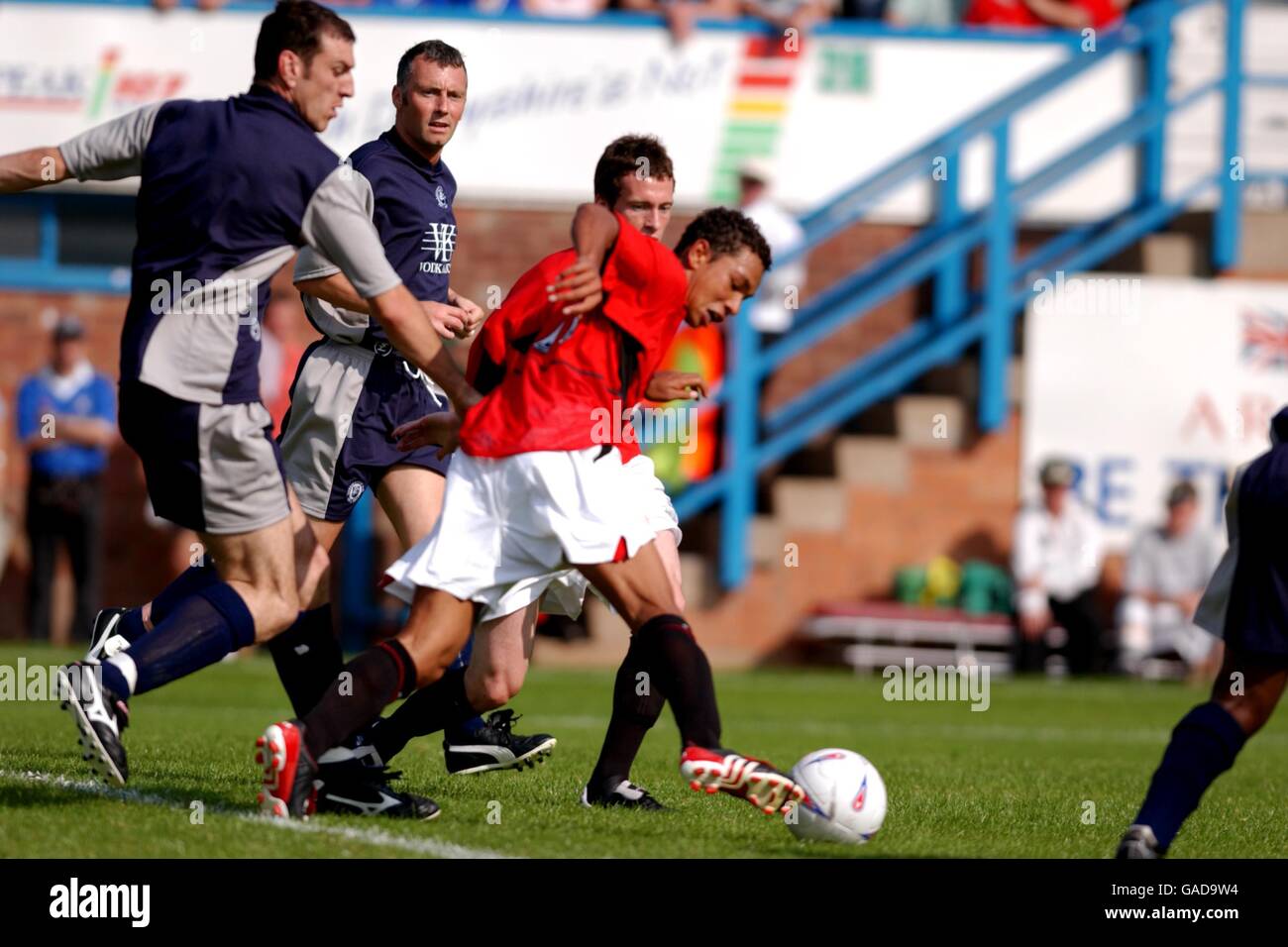 Soccer - Friendly - Chesterfield v Manchester United Stock Photo - Alamy