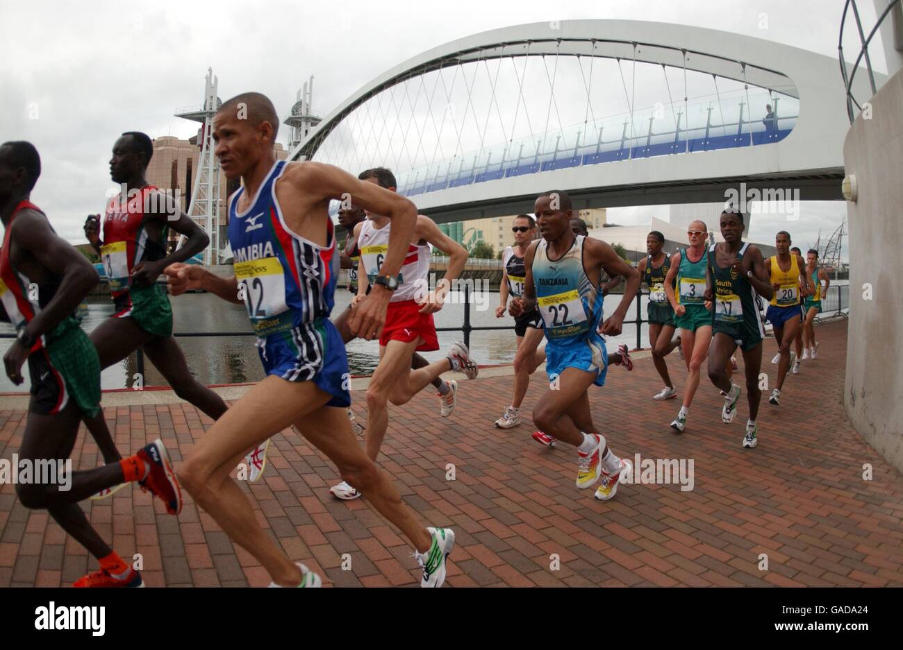 Manchester 2002 - Commonwealth Games - Marathon - Mens Stock Photo - Alamy