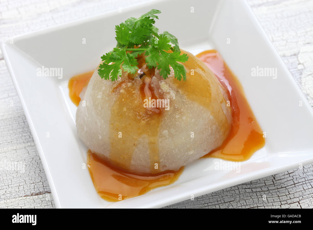 ba wan,bawan,taiwanese mega dumpling, street food Stock Photo - Alamy