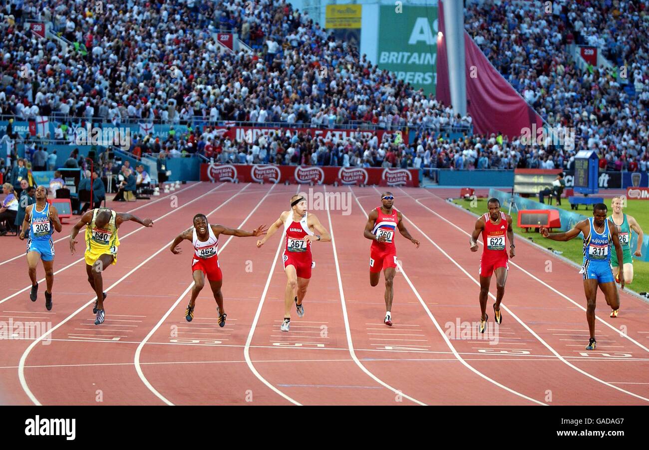 Manchester 2002 - Commonwealth Games - Mens 400m Stock Photo - Alamy