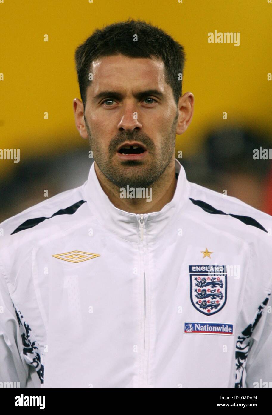 England goalkeeper scott carson hi-res stock photography and images - Alamy