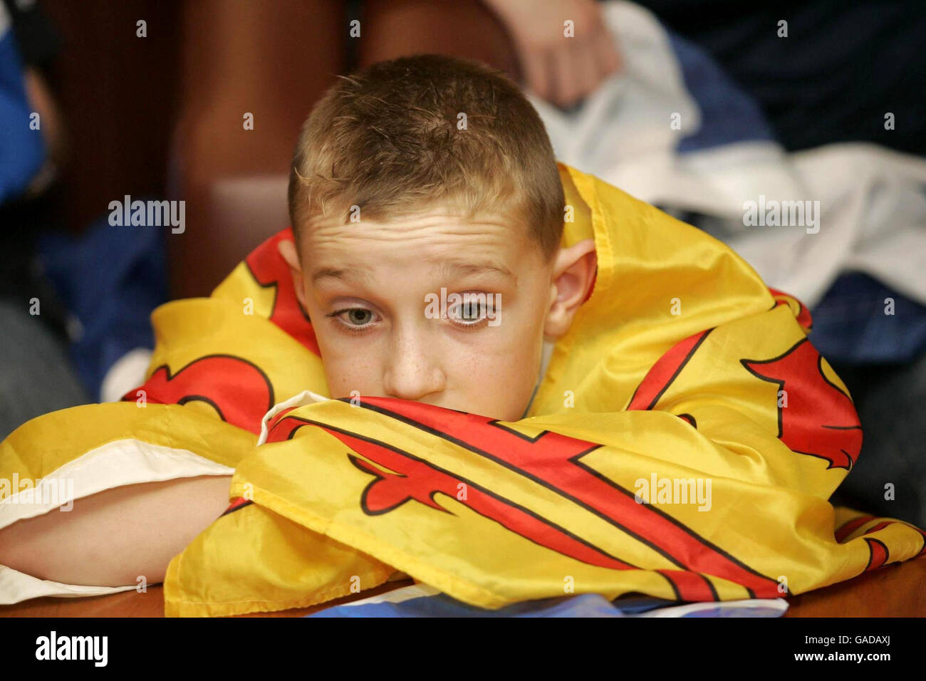 Scotland fans sad hi-res stock photography and images - Alamy