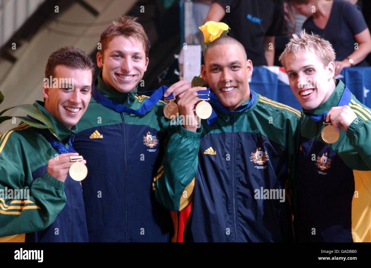 Manchester 2002 - Commonwealth Games - Swimming - Men's 4 x 100 Medley ...