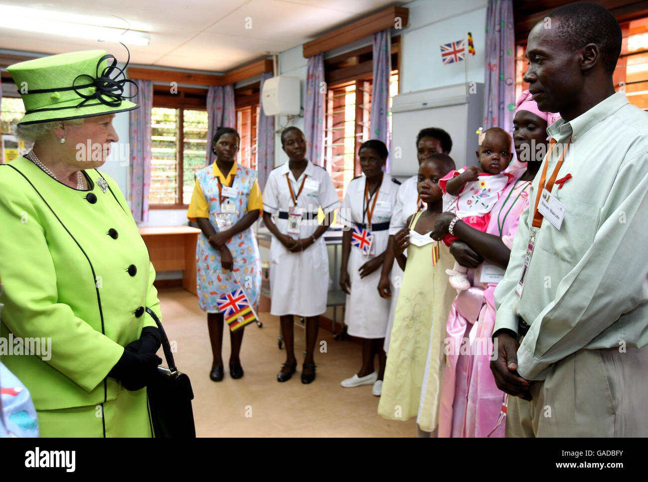 Royalty - Queen Elizabeth II Visit to Uganda Stock Photo - Alamy