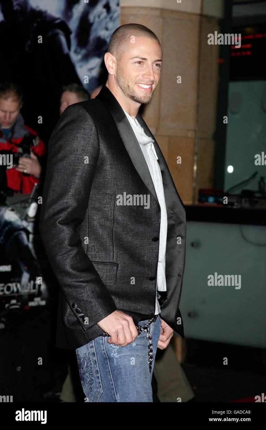 Brian Friedman arriving for the premiere of 'Beowulf', at the Vue West ...