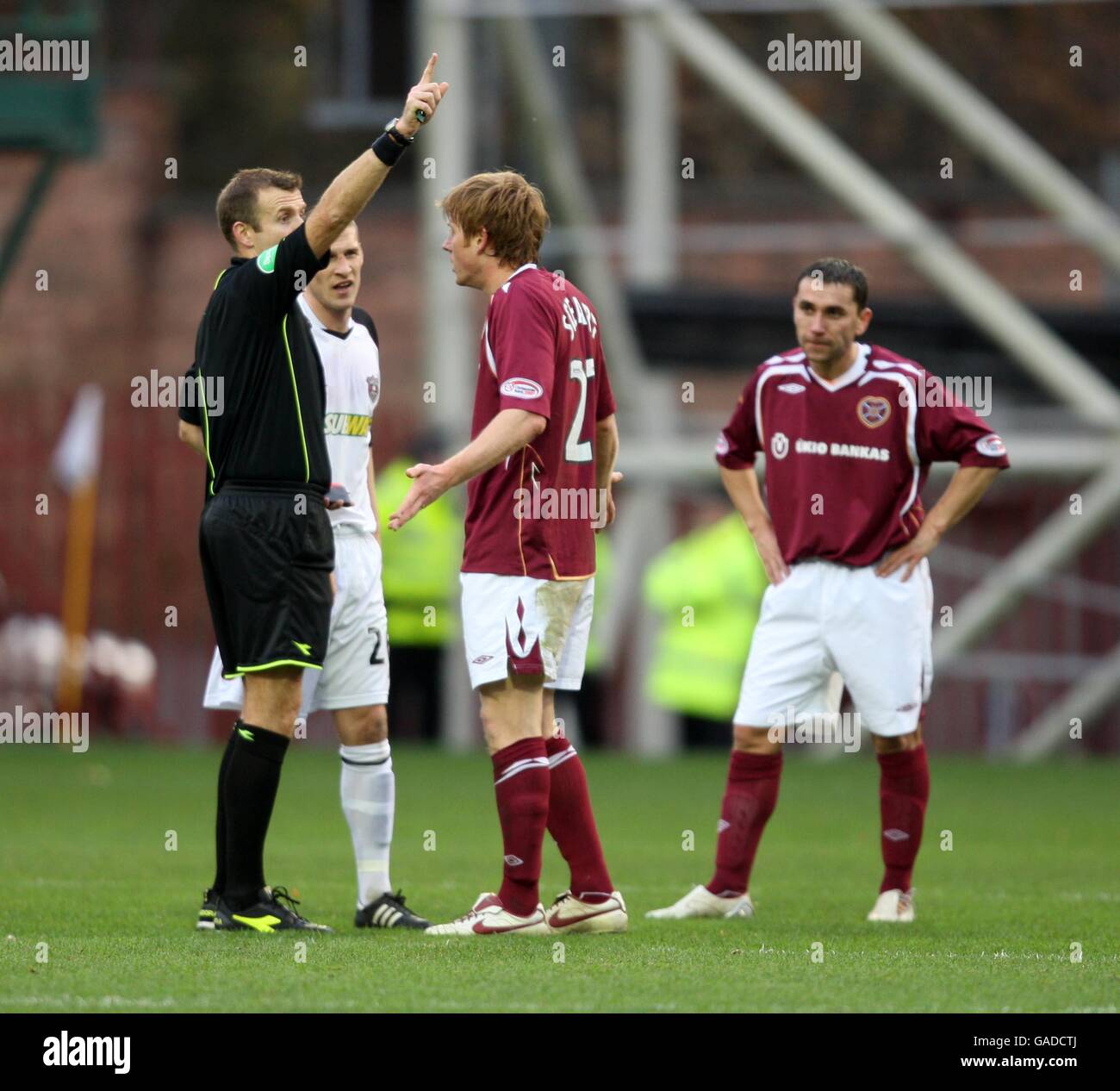 Soccer - Clydesdale Bank Scottish Premier League - Gretna v Heart of ...