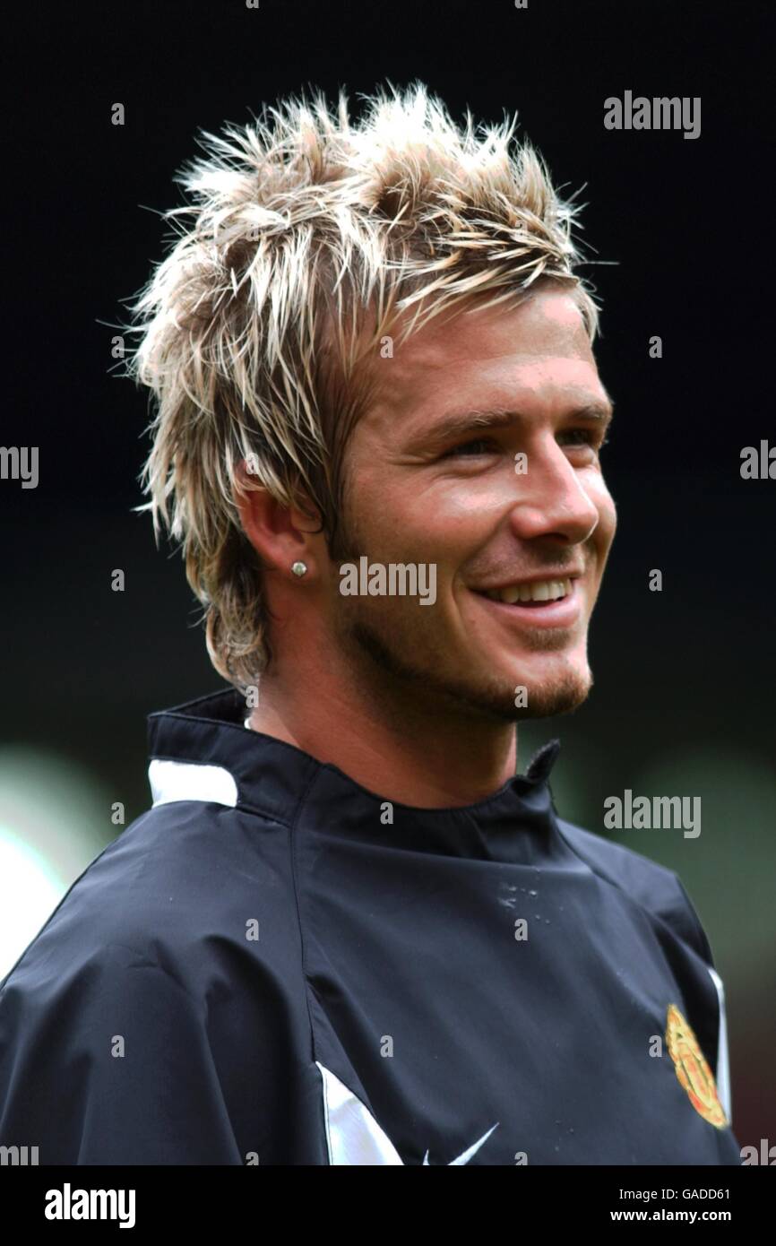 Manchester uniteds david beckham hi-res stock photography and images ...
