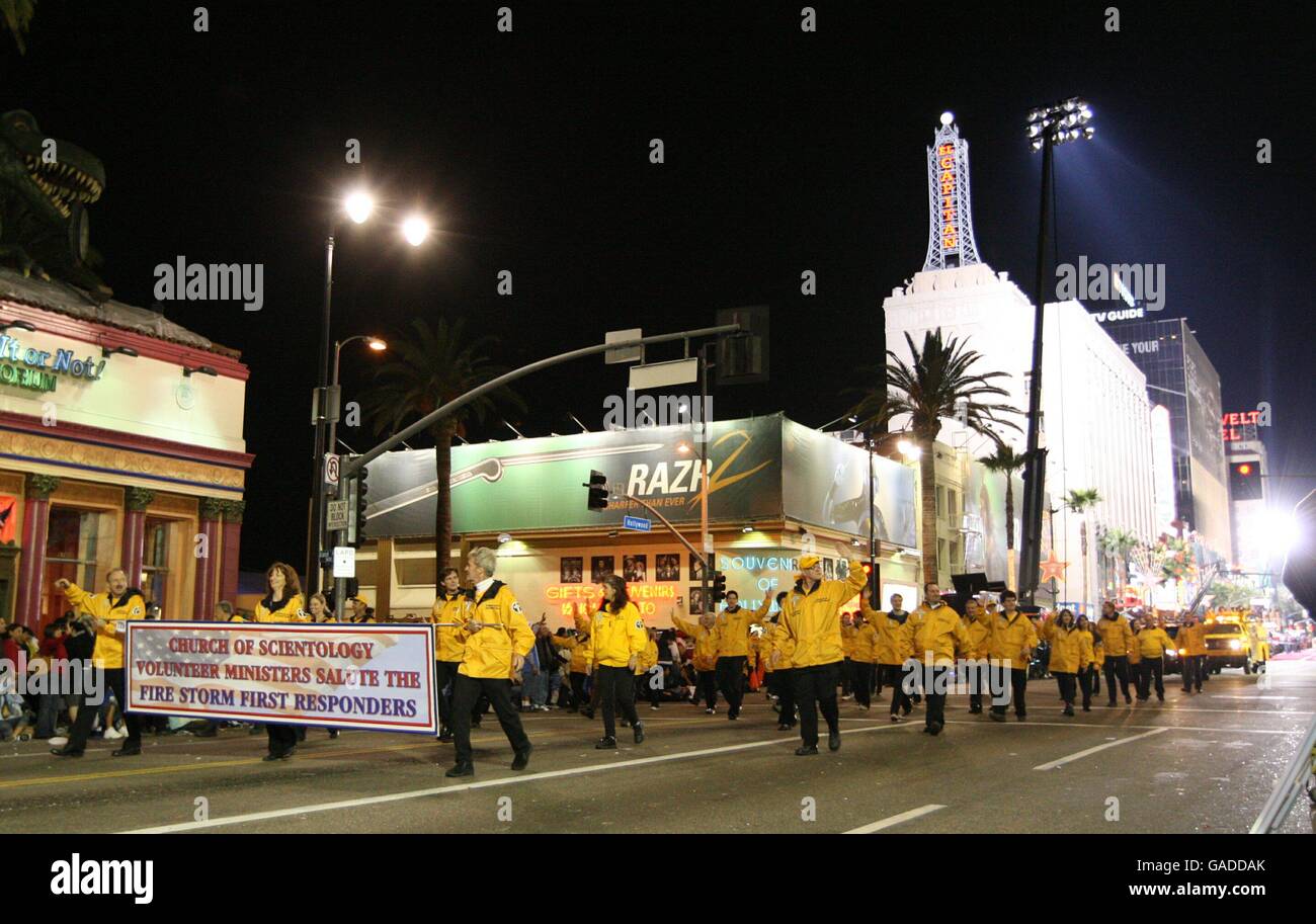 Hollywood Holiday Parade - Los Angeles Stock Photo - Alamy