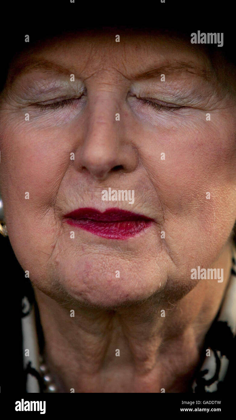 Memorial service of Lord Deedes Stock Photo - Alamy