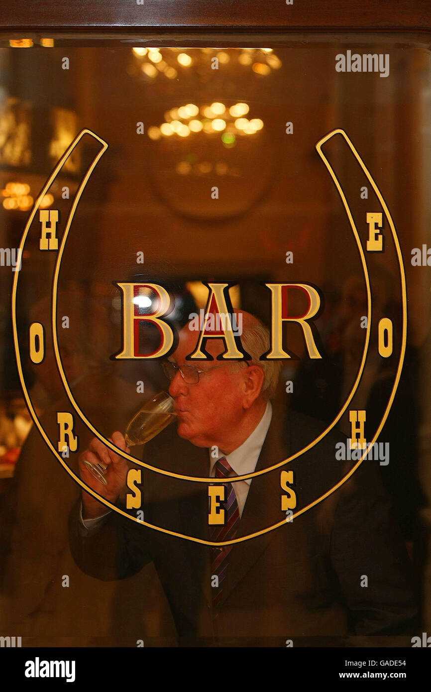 Aidan Doyle who has been a customer for forty years at The Horseshoe ...