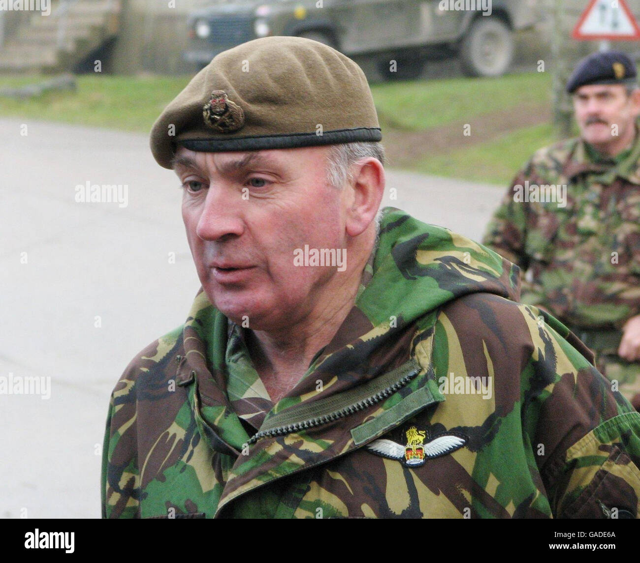 General Sir Richard Dannatt, Chief of the General Staff, visiting the ...