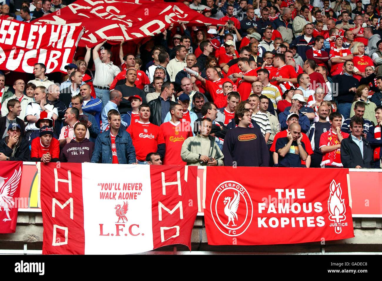 Soccer - FA Community Shield - Arsenal v Liverpool Stock Photo - Alamy